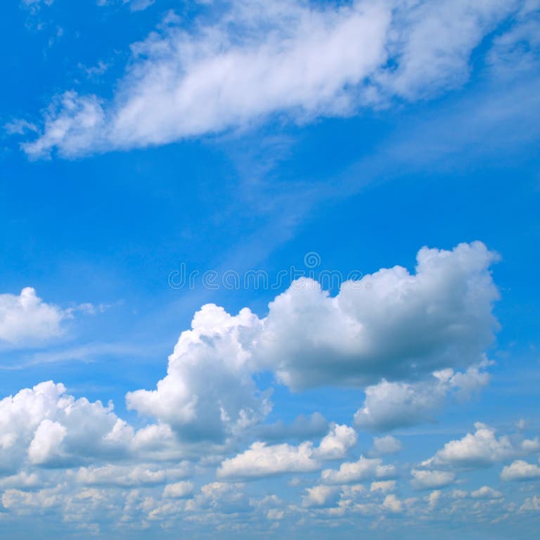 Beautiful blue sky stock image. Image of blue, bright - 85120339