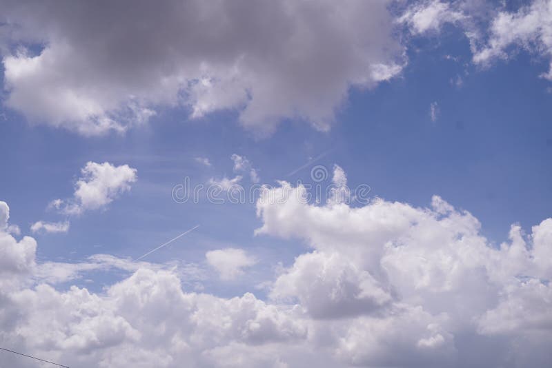 Beautiful Blue Sky and Clouds with Daylight Stock Image - Image of ...