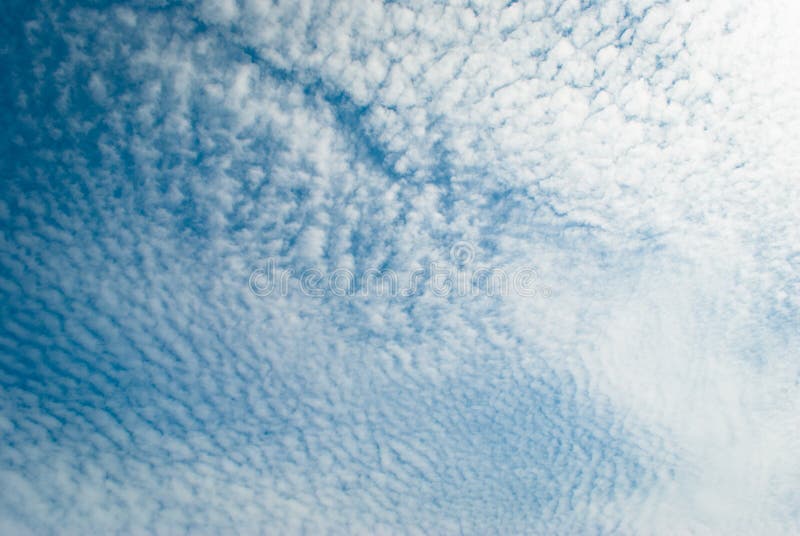 Beautiful Blue Sky with Clouds Stock Image - Image of pattern, panorama ...