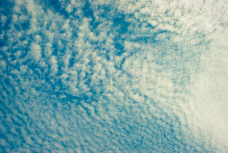 Beautiful Blue Sky with Clouds Stock Photo - Image of clouds, cloudy ...