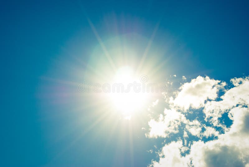 Beautiful Blue Sky with Clouds Stock Image - Image of open, pattern ...