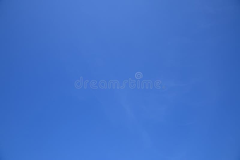 Beautiful Blue Sky with Faint Clouds Background Stock Photo - Image of ...