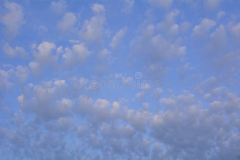 Beautiful Blue Spring Sky in Storm Clouds Stock Image - Image of life ...