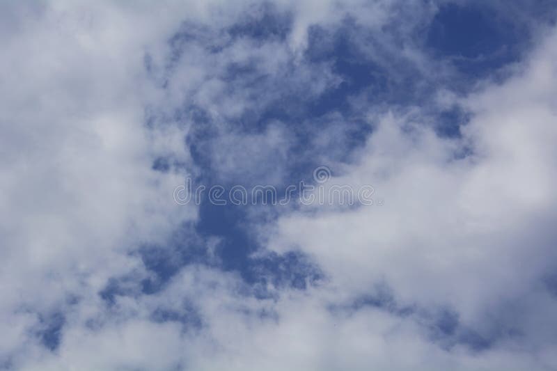 Beautiful Blue Spring Sky in Storm Clouds Stock Image - Image of spring ...