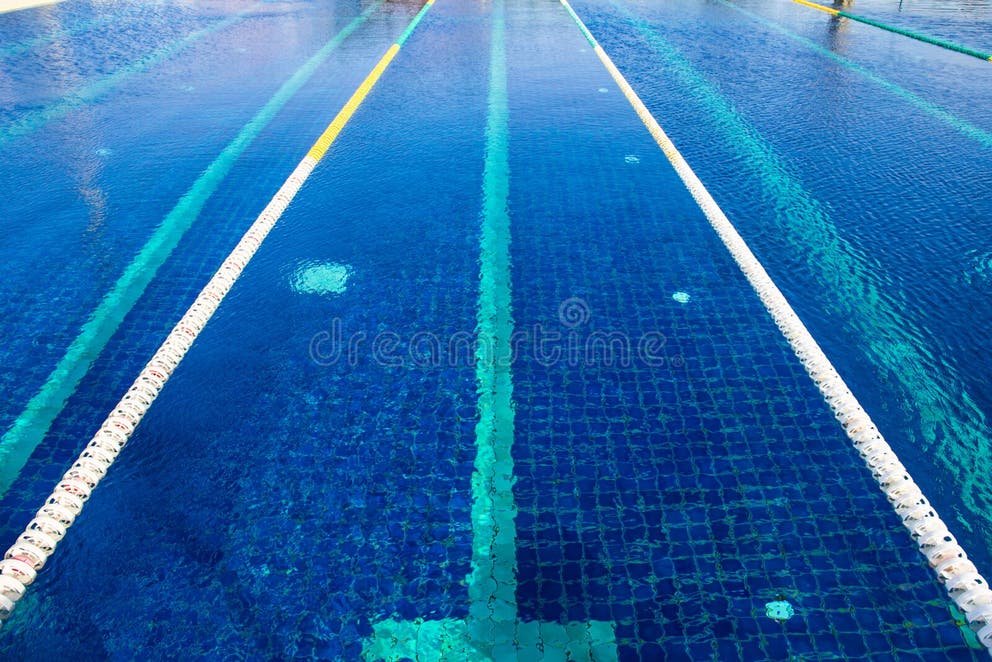 Beautiful Blue Swimming Pool Stock Image - Image of rest, pool: 50427341