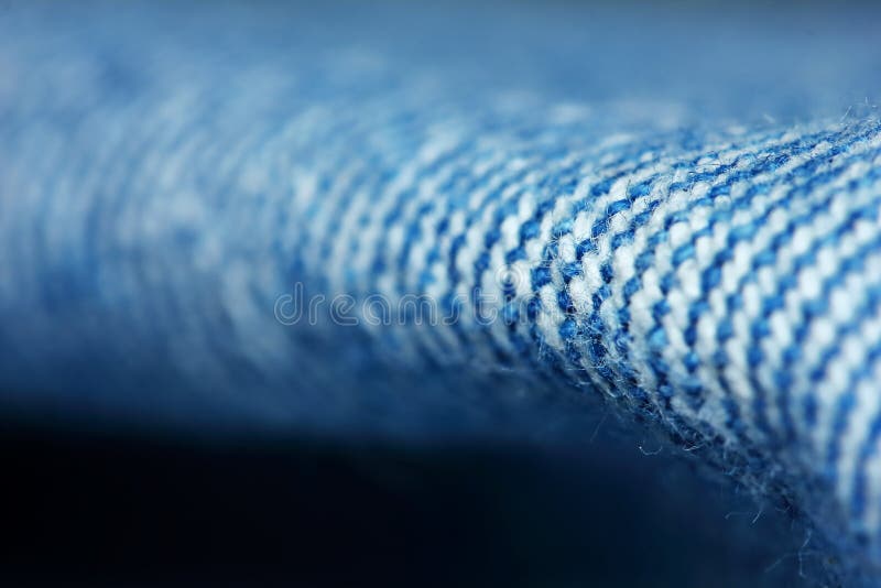 Blue Texture of Cloth in Abstract Macro for Beautiful Background Stock ...