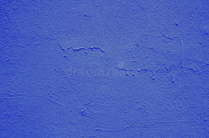 Beautiful Blue Textured Plaster on the Wall. Stock Photo - Image of ...