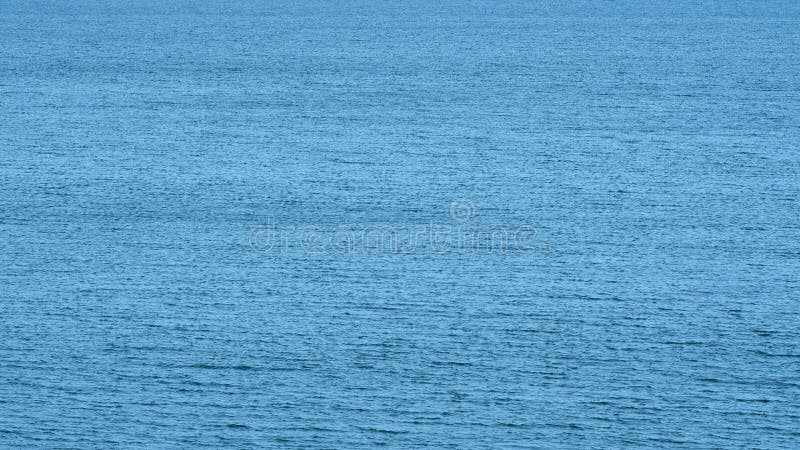 Beautiful Blue Water of Ocean or Sea with Waves. Blue Texture of a Calm ...