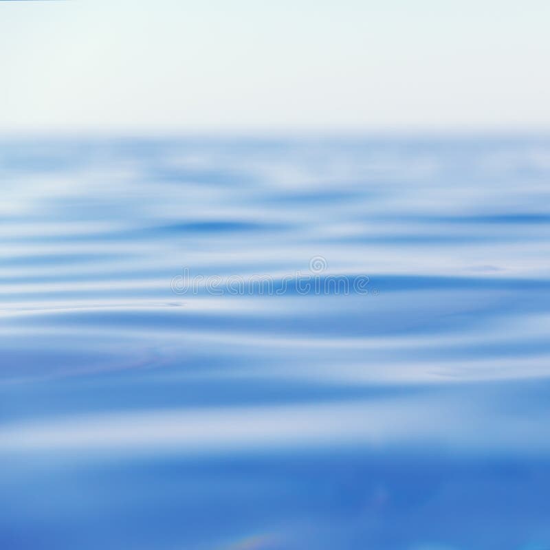 Beautiful Blue Water Surface Stock Image - Image of nature, outdoors ...