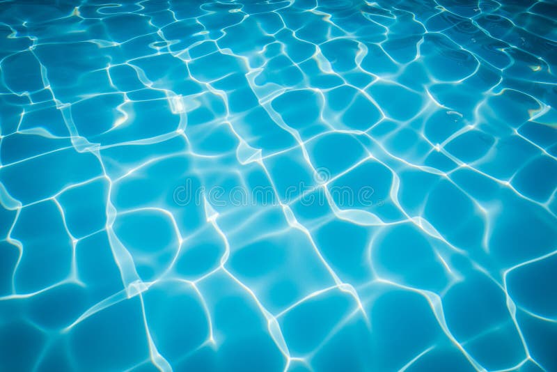 Ripple Wave and Water Surface in Swimming Pool Stock Image - Image of ...