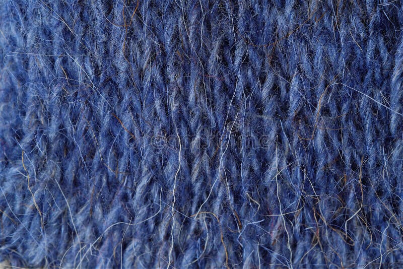 Beautiful Blue Wool Knitted Texture for Clothes Stock Photo - Image of ...