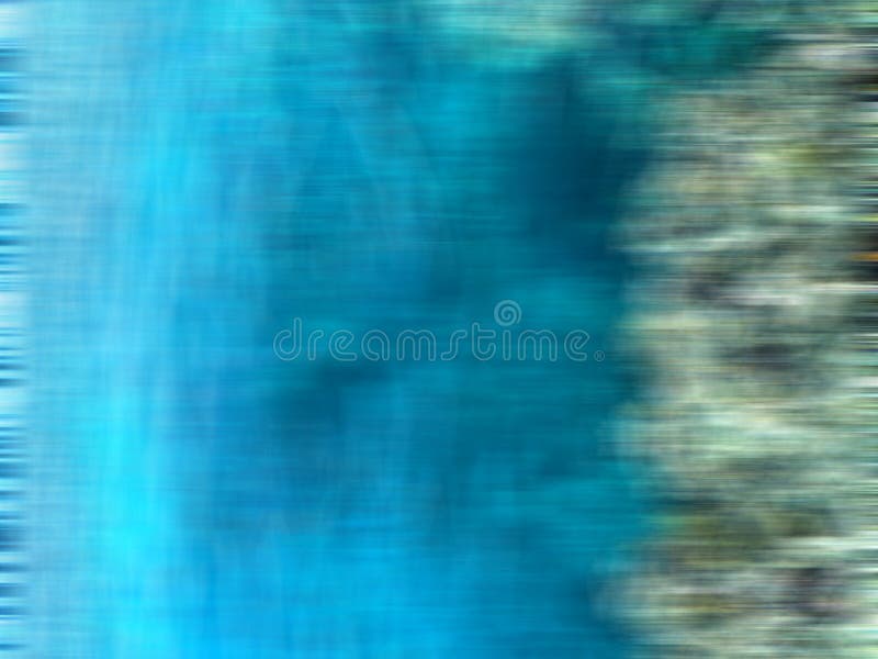 Beautiful Blurry Bright Blue Background in Motion Stock Illustration ...