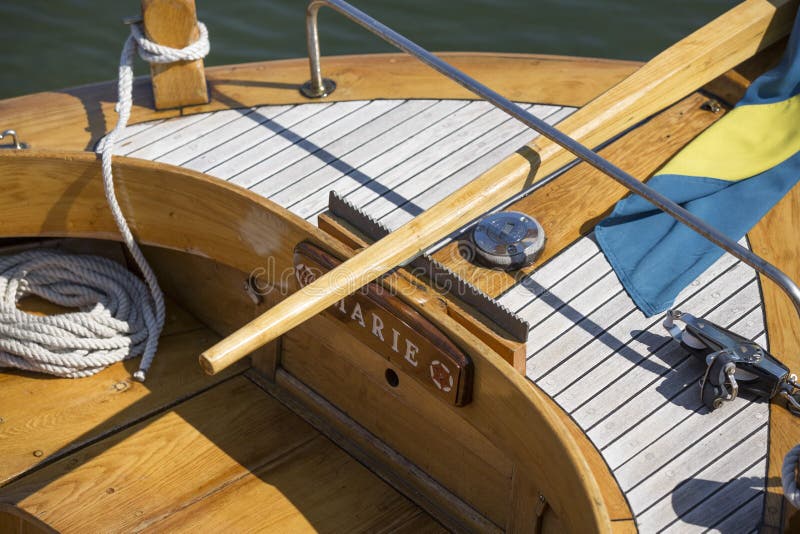 Beautiful Boat Made of Tree Stock Image - Image of andracopy, beautiful ...