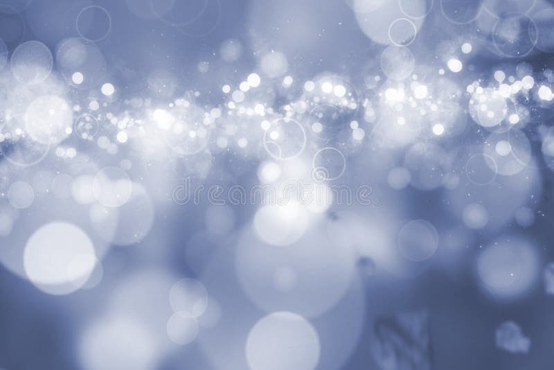 Beautiful Bokeh in Blue stock photo. Image of glittery - 165064948