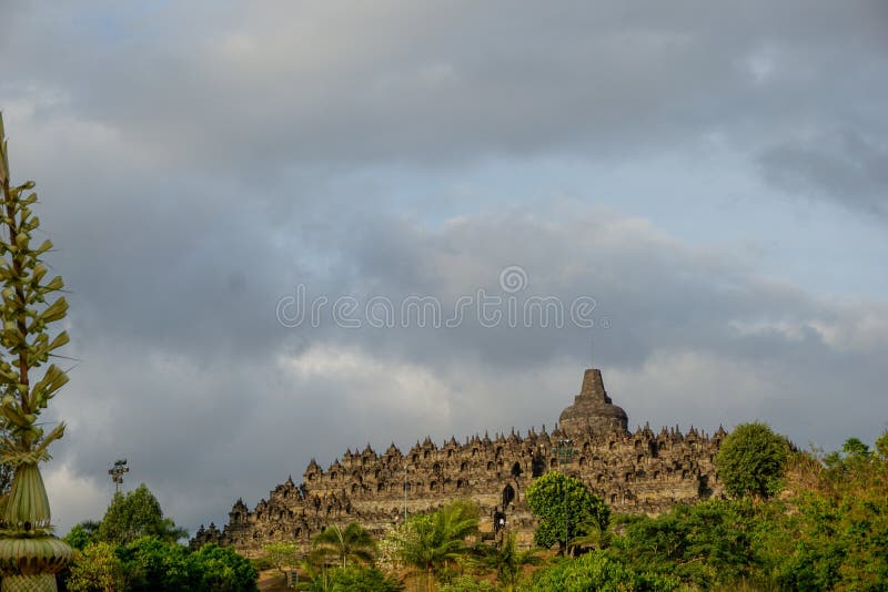 Beautiful Borobudur Temple in Central Java Editorial Photography ...