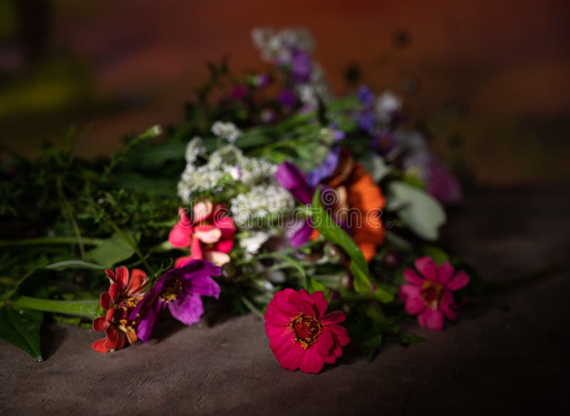 Beautiful Bouquet of Bright Flowers Stock Image - Image of fresh, group ...