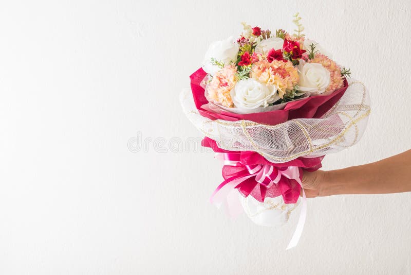 Beautiful bouquet flower stock photo. Image of flora - 98486346