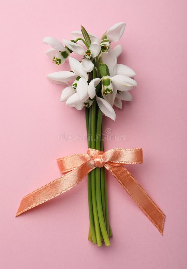 Bouquet of Snowdrops and Crocus, Red and White Traditional Bulgarian ...
