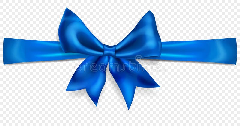 Beautiful Bow with Horizontal Ribbon Stock Vector - Illustration of ...
