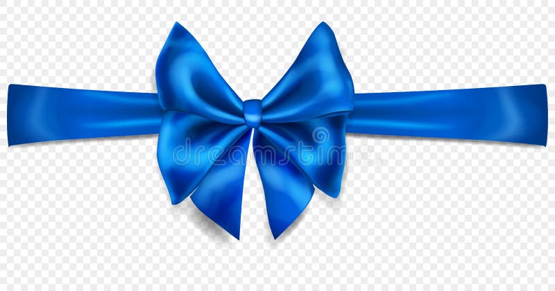 Beautiful Bow with Horizontal Ribbon Stock Vector - Illustration of ...