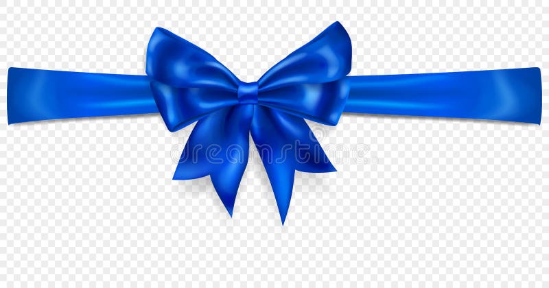 Beautiful Bow with Horizontal Ribbon Stock Vector - Illustration of ...