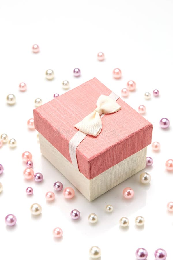 Exquisite Gift Boxes and Pearls Stock Photo - Image of jewelry, life ...