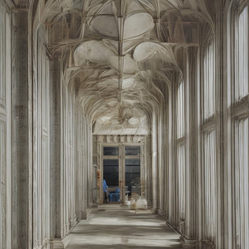 The Beautiful Brick Vault, Expressionism Architecture Stock ...