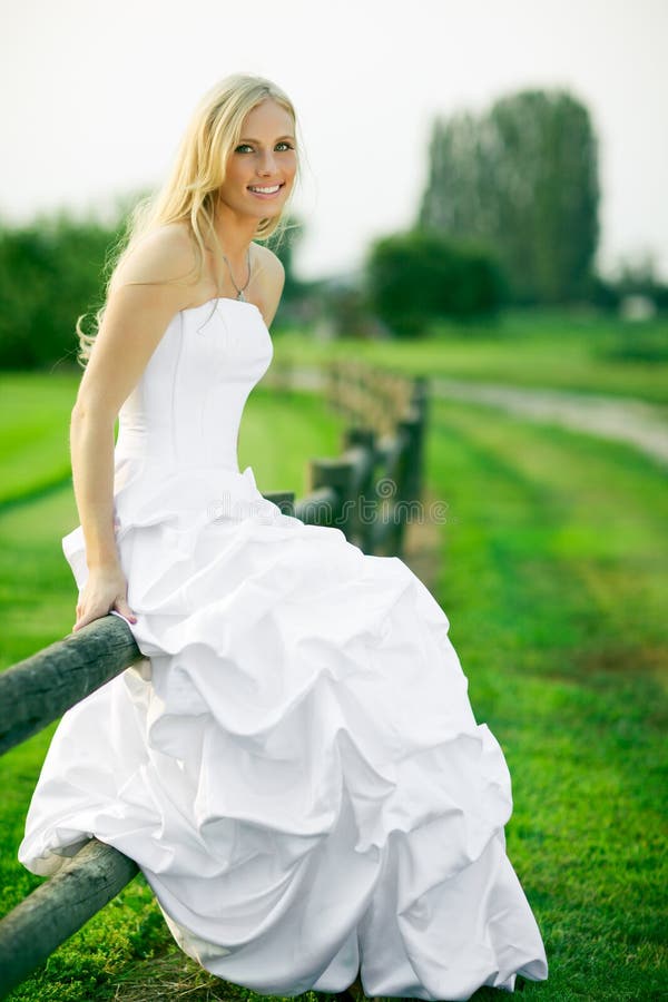 Beautiful bride stock image. Image of bride, beauty, blond - 16429435