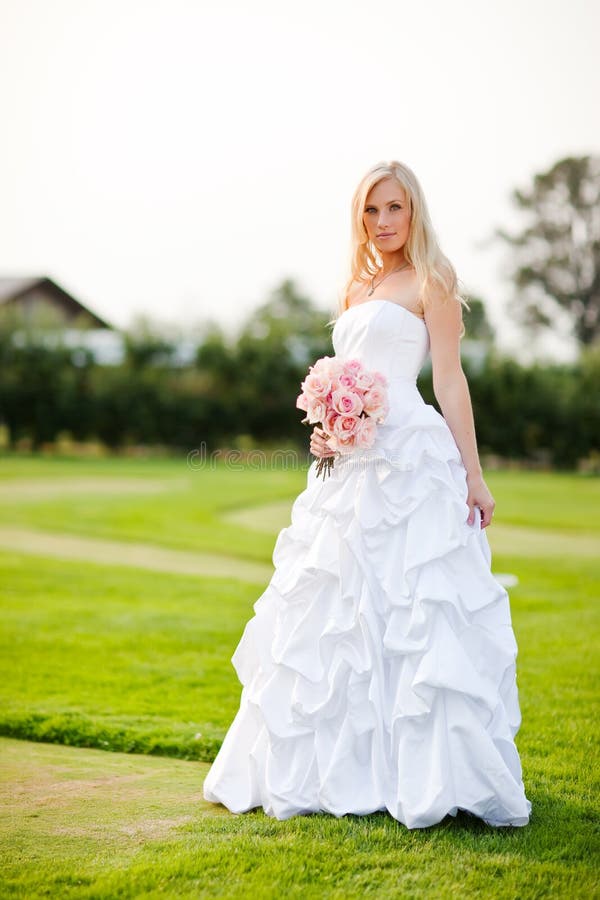 Beautiful bride stock image. Image of fashion, beauty - 5866435