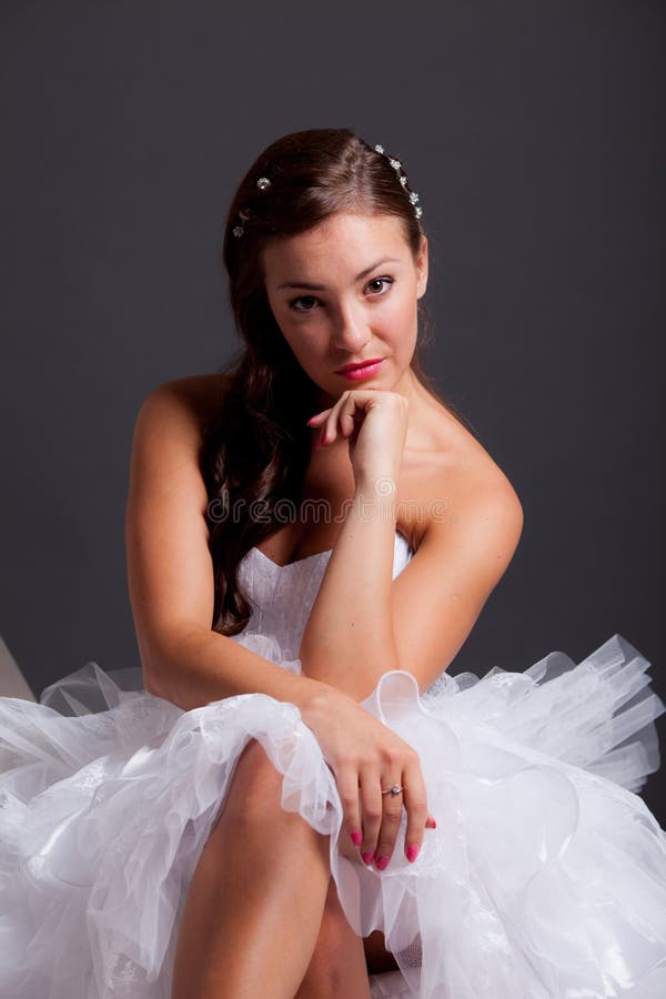 Beautiful bride stock image. Image of married, girl, marry - 22338095