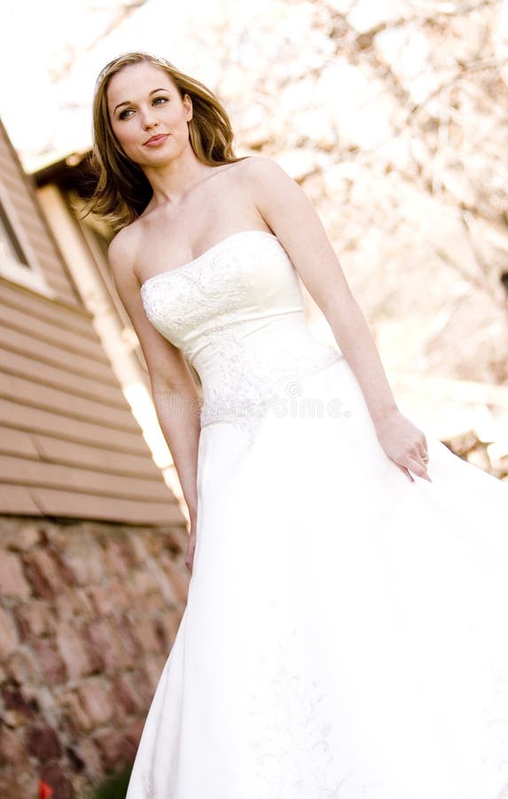 Beautiful Bride stock photo. Image of head, dramatic, eyes - 2605988