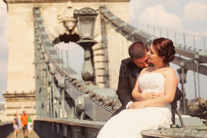 Beautiful bride and groom stock image. Image of event - 39889117