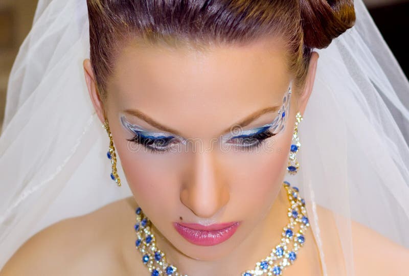 Beautiful Bride stock photo. Image of young, bride, cheerful - 37036766