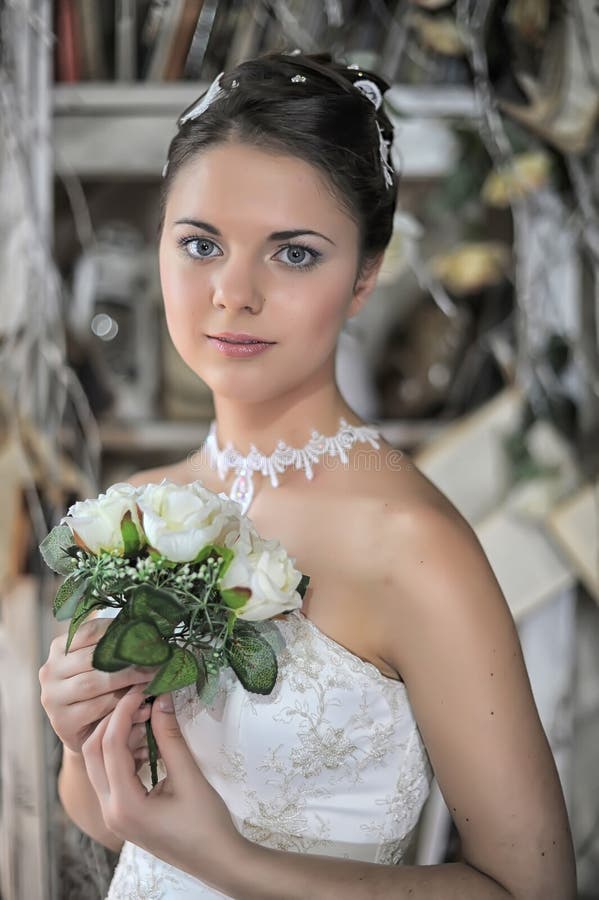 Beautiful bride stock image. Image of authentic, beauty - 42691657