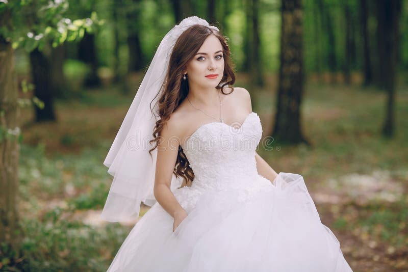 Beautiful bride HD stock photo. Image of face, marriage - 101004442