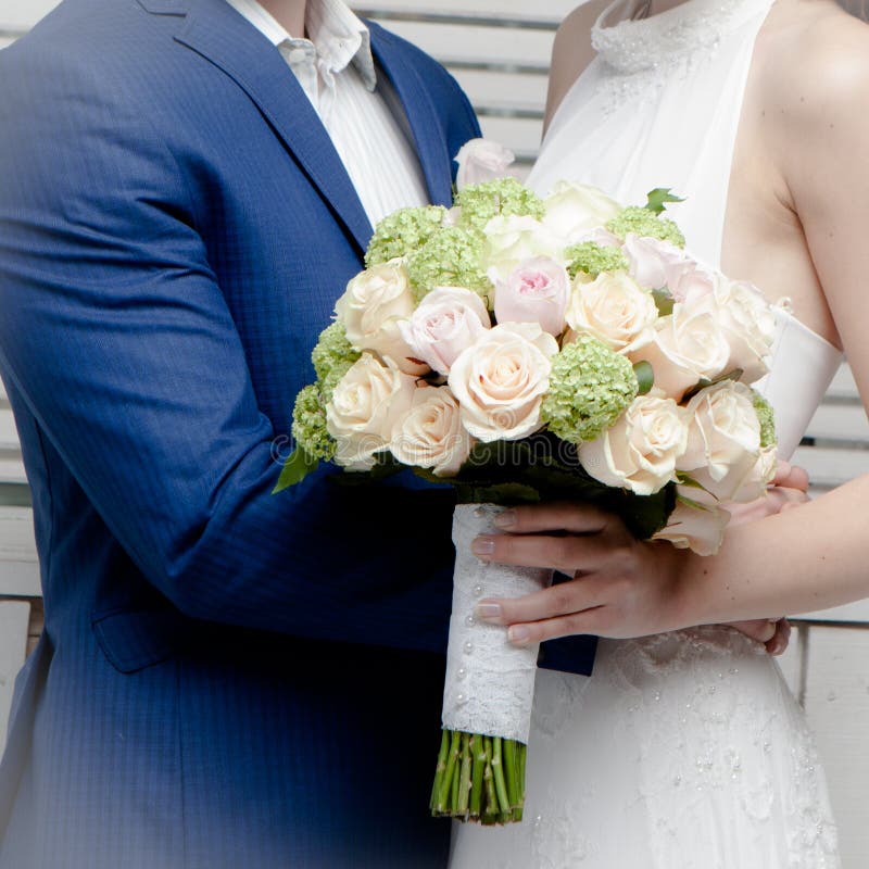 Beautiful brides wedding stock image. Image of blossom - 53136927