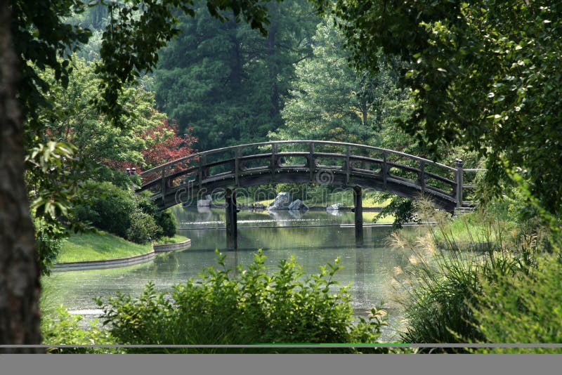 Beautiful bridge stock image. Image of stream, outdoor - 3996999