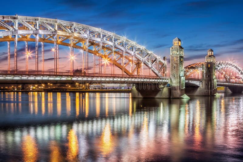 Beautiful bridge stock photo. Image of landmark, waterfront - 71469052