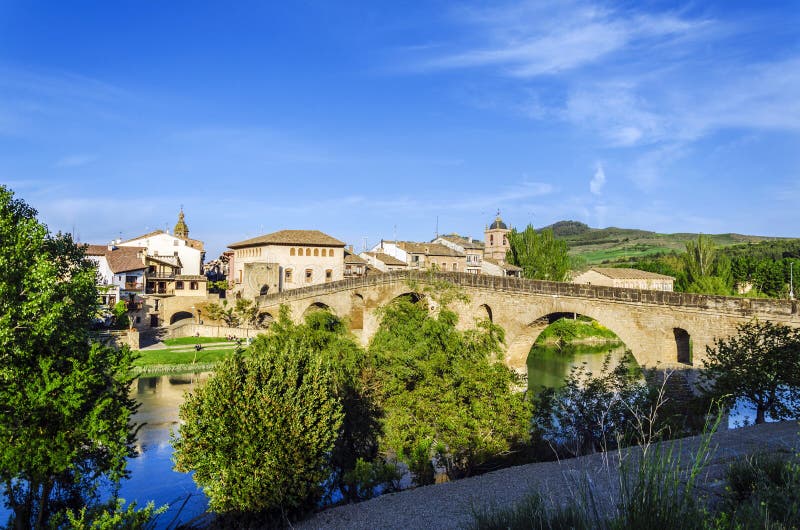 Beautiful Bridge in the Village Stock Photo - Image of environment ...