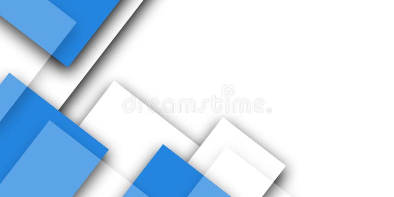 Bright Blue Geometric Modern Design Template Stock Illustration ...
