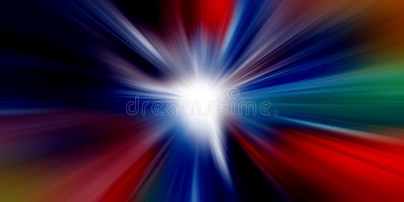 Beautiful Bright Colorful Sun Rays Background Stock Illustration ...