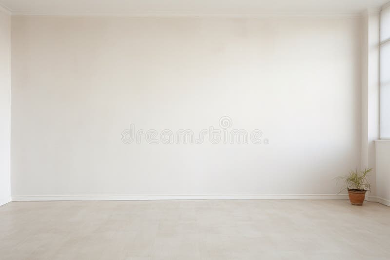 Beautiful, Bright Empty Interior Space with a Fresh, Airy Ambiance ...