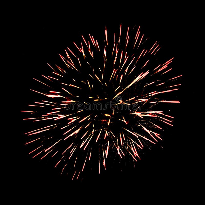 Beautiful Bright Fireworks Lighting Up Night Sky Stock Photo - Image of ...