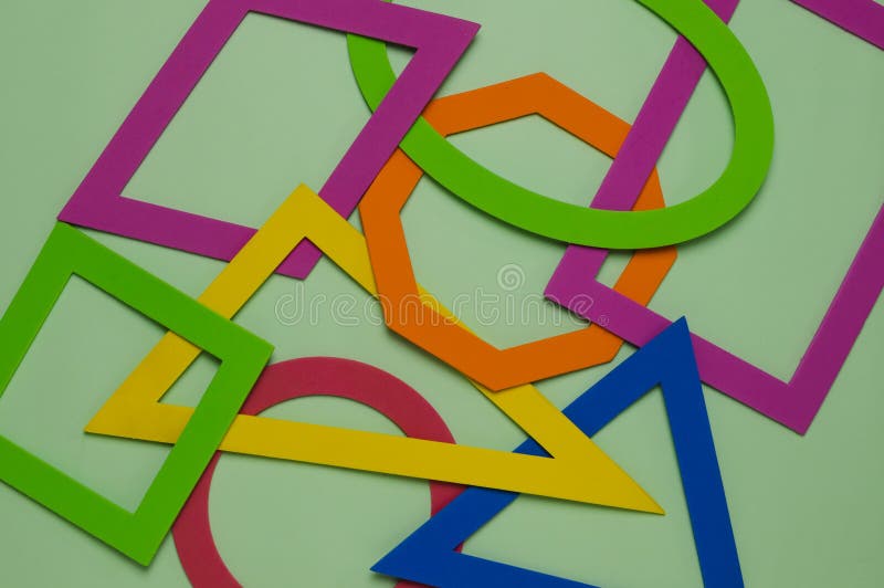 Beautiful Bright Layout of School Subjects Top View Stock Photo - Image ...