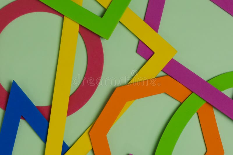 Beautiful Bright Layout of School Subjects Top View Stock Image - Image ...