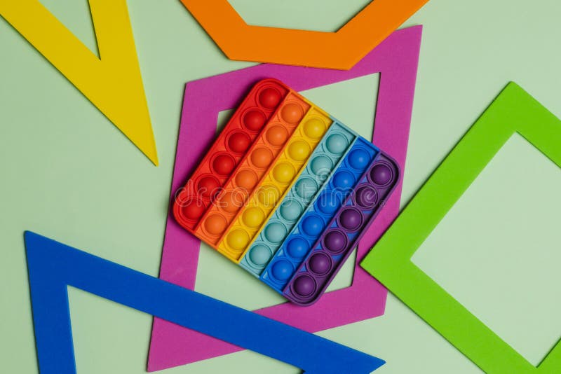 Beautiful Bright Layout of School Subjects Top View Stock Image - Image ...