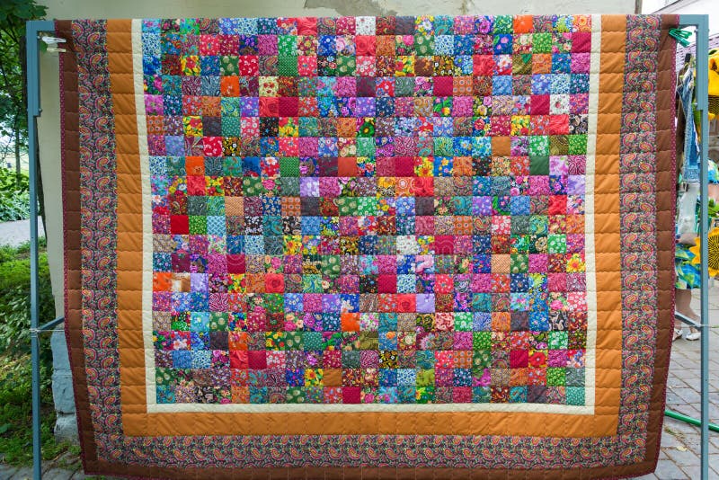 Beautiful Bright Patchwork. Stock Image - Image of fashion, bright ...