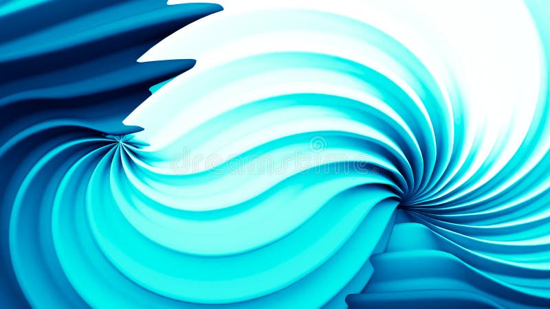 Beautiful Bright Positive Blue Background with Abstract Shapes. 3d ...