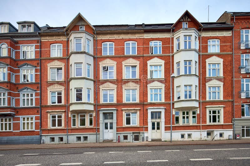 Brown Building Aluminum Walls Structure Modern Architecture Stock Photo ...