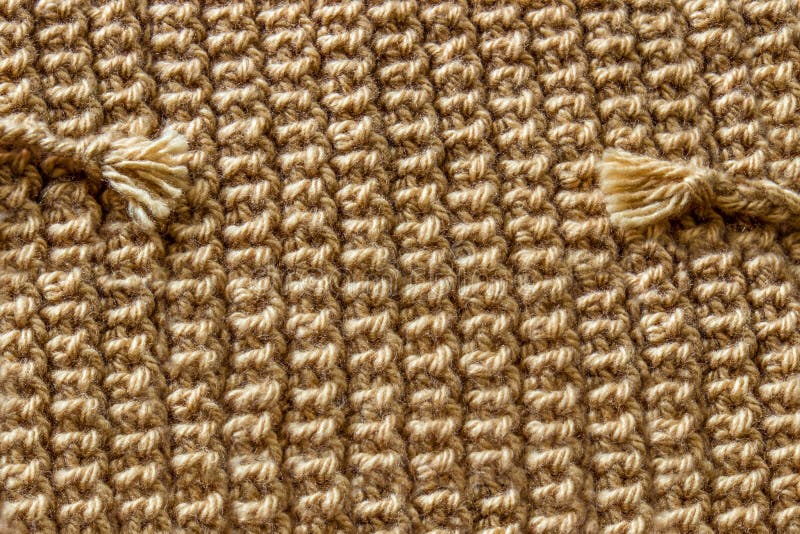 Beautiful Brown Knitting Wool Texture Stock Image - Image of beautiful ...